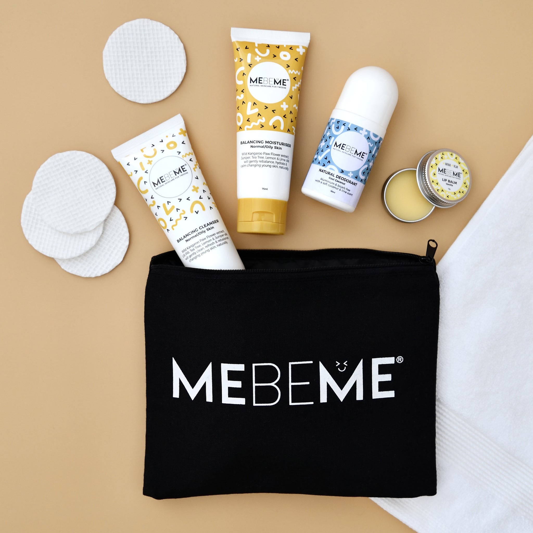 MEBEME is an all natural skincare and deodorant brand for kids, tweens