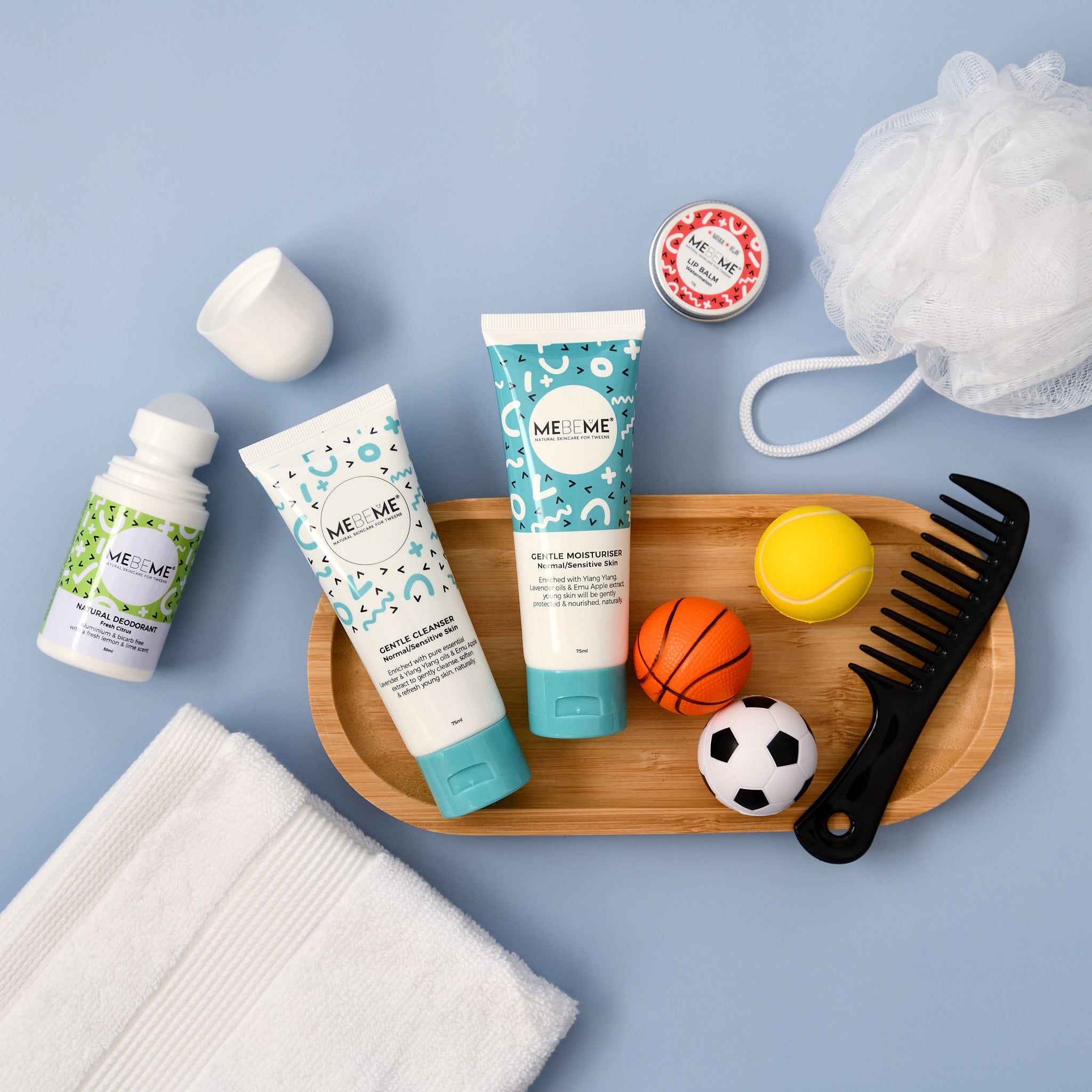 MEBEME is an all natural skincare and deodorant brand for kids, tweens